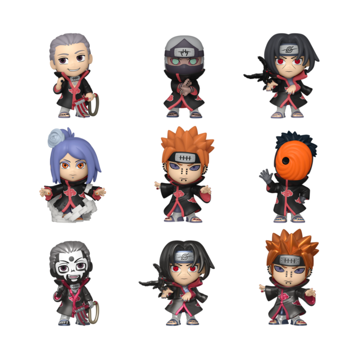 Funko Naruto 3 Scale Mini Vinyl Figure Mystery Single Unit