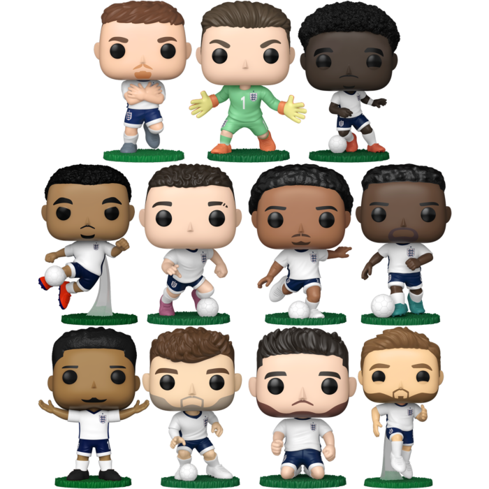 Funko Pop! Football (Soccer): England - Team England - Bundle (Set of