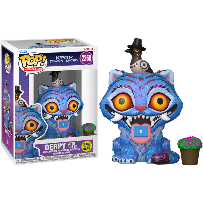 Funko Pop! K-Pop Demon Hunters - Derpy with Sussie Glow in the Dark #2