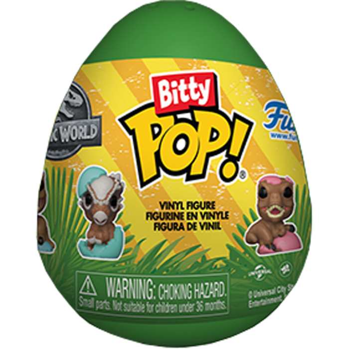Funko Bitty Pop! Jurassic Park - Easter Egg Blind Bag - (Single Unit)