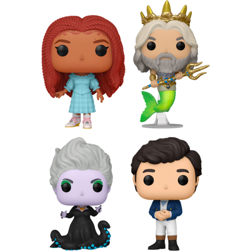 The Little Mermaid Pop! Vinyl Figures | Real Pop Mania