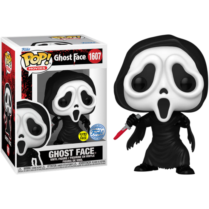 Funko Pop! Scream - Ghostface with Knife Glow in the Dark #1607
