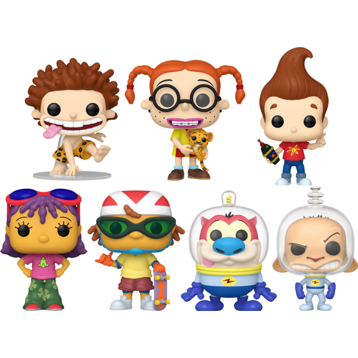 Funko Pop! Nickelodeon Rewind - Nick Nick Nick Bundle - Set of 7