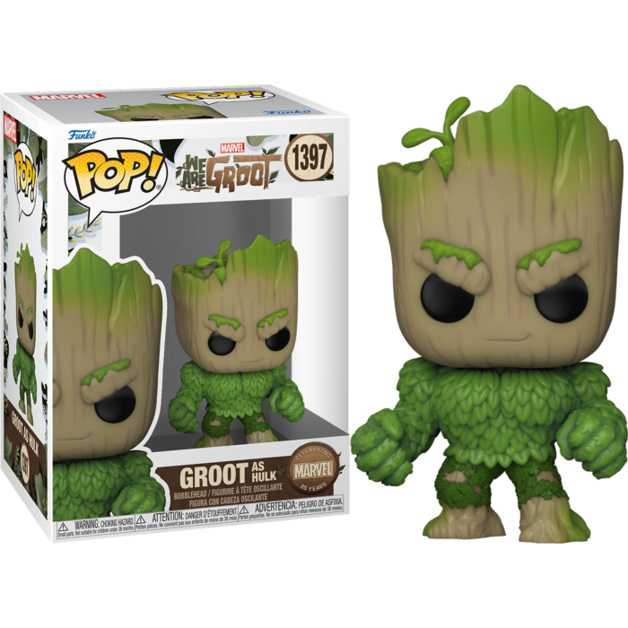 Funko Pop! Marvel 85th Anniversary - We Are Groot - Groot as Hulk #139