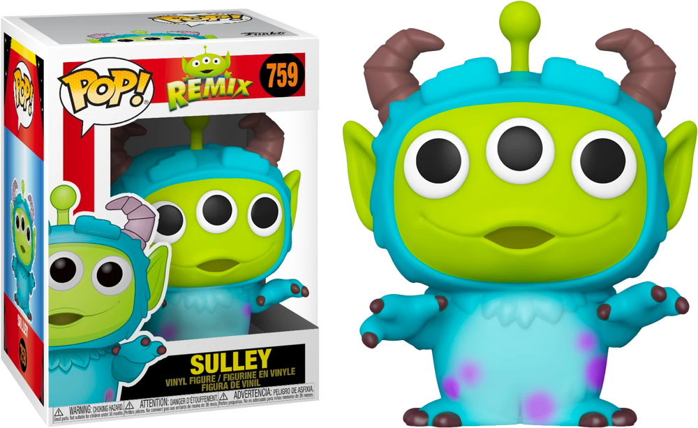 Pixar - Alien Remix Pop! Vinyl Figures | Real Pop Mania