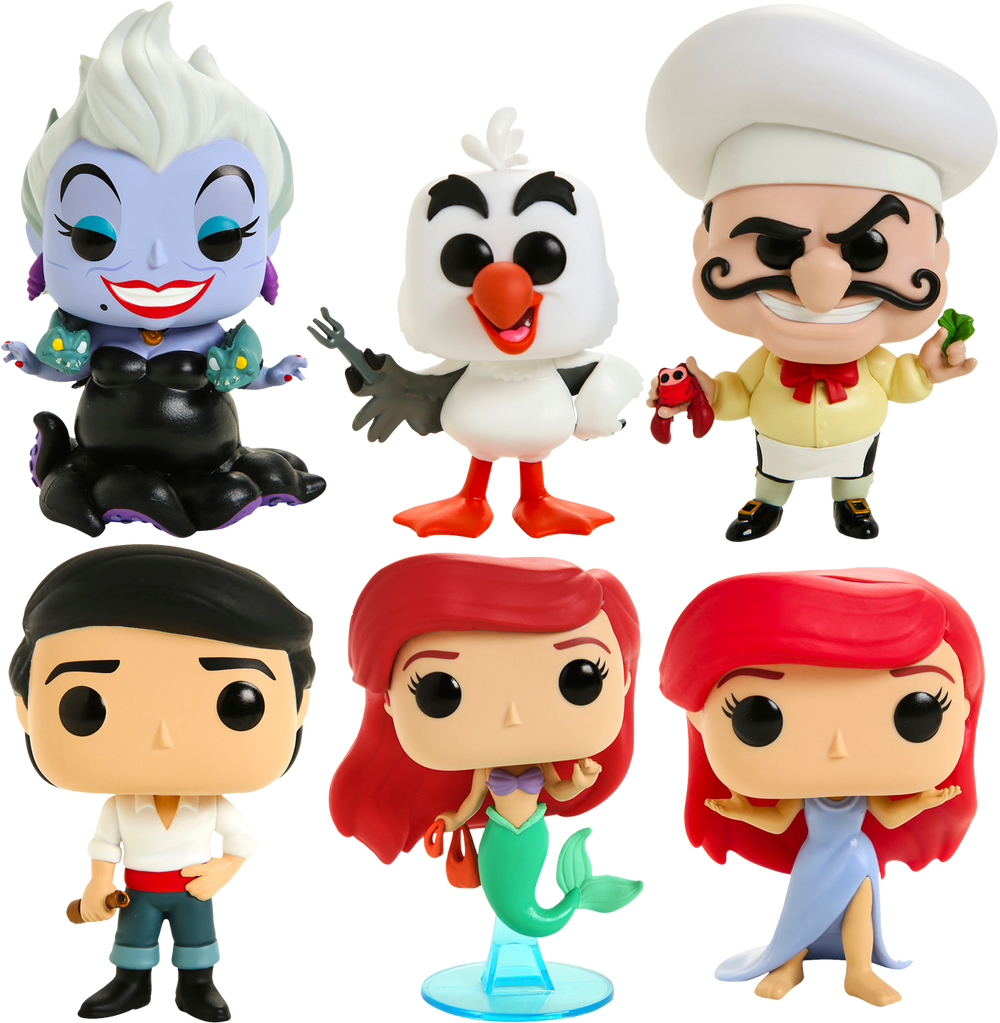 The Little Mermaid Pop! Vinyl Figures | Real Pop Mania