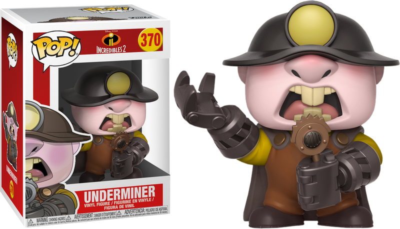 Funko Pop! Incredibles 2 - The Underminer #370