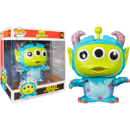 Funko Pop! Pixar - Alien Remix Sulley 10" #766